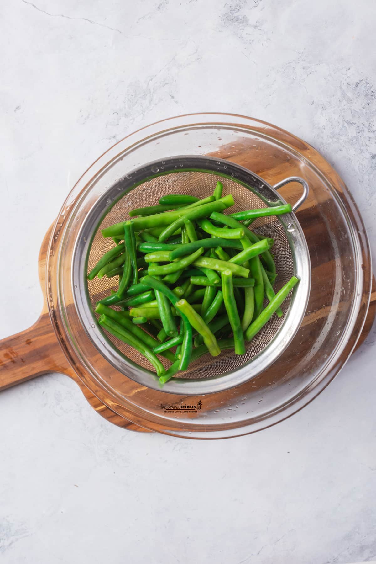 How to Blanch Green Beans - lowcalicious